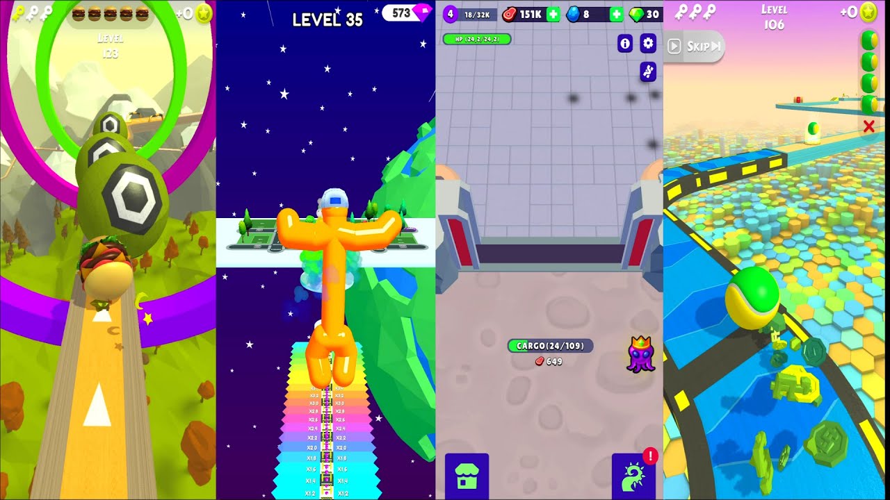 Action Balls vs Tall Man Run vs Alien Invasion vs Action Balls #26 ...