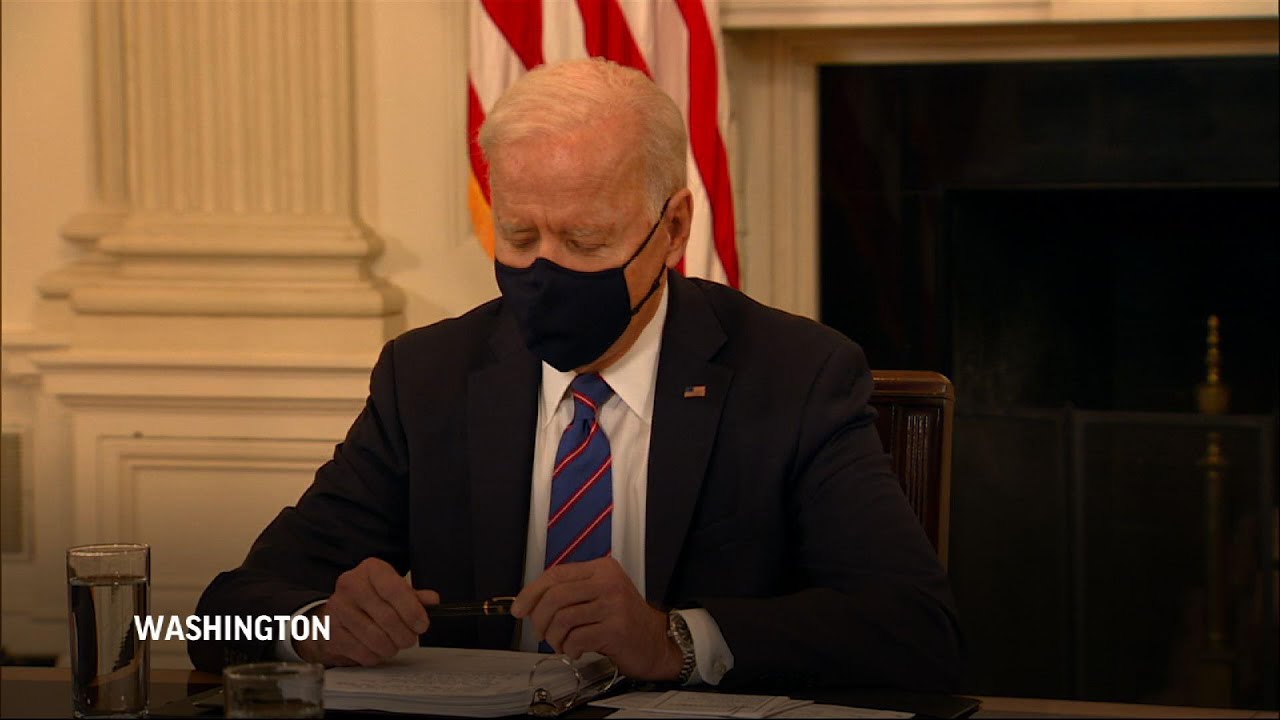 Biden taps Harris to deal with border challenges - YouTube