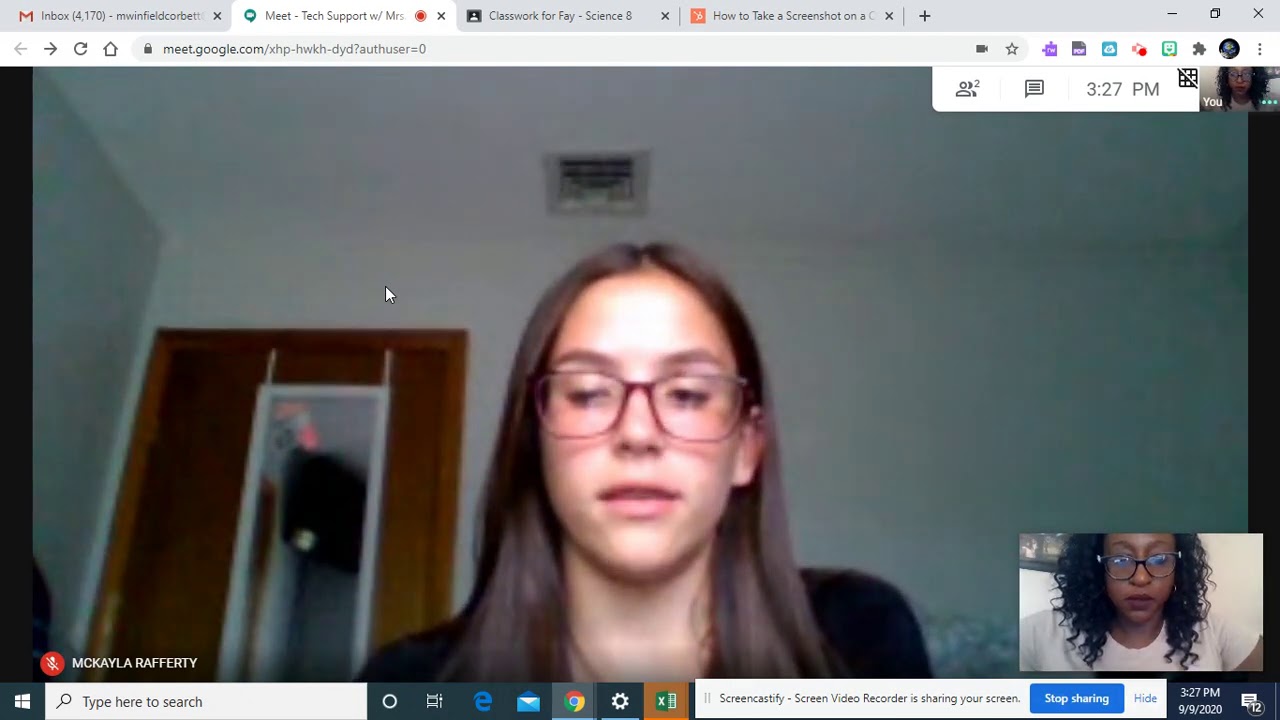 How to Take a Screenshot & Upload to Google Classroom - YouTube