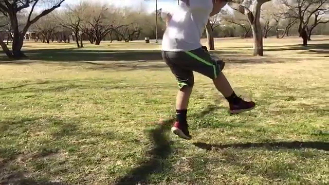Slow motion kick - YouTube