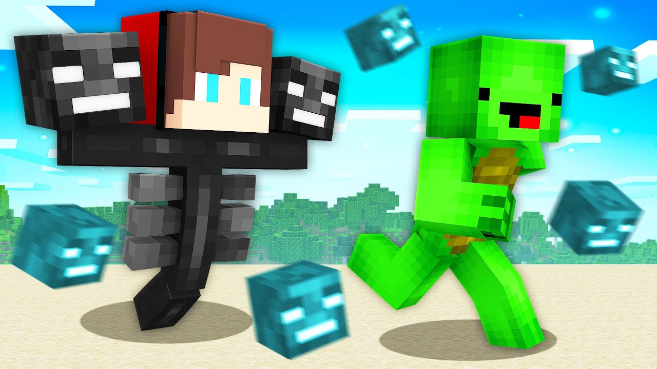 Why JJ Pranked Mikey With a MORPH MOD in Minecraft Maizen! - YouTube