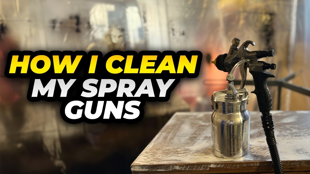 Best Cleaning Practices | Cleaning HVLP Spray Guns - YouTube