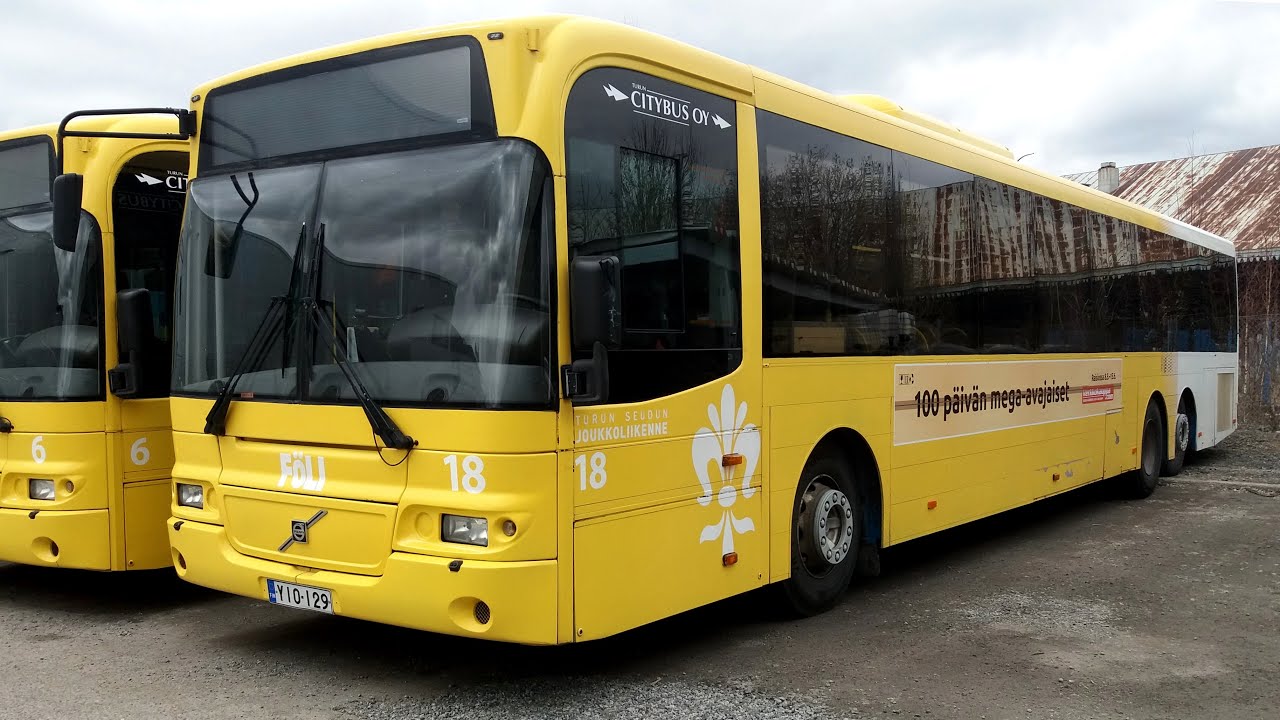 📼 Volvo Säffle Roars | Volvo 8500 / B12BLE 6x2 | Turun Citybus 18 (ZF ...