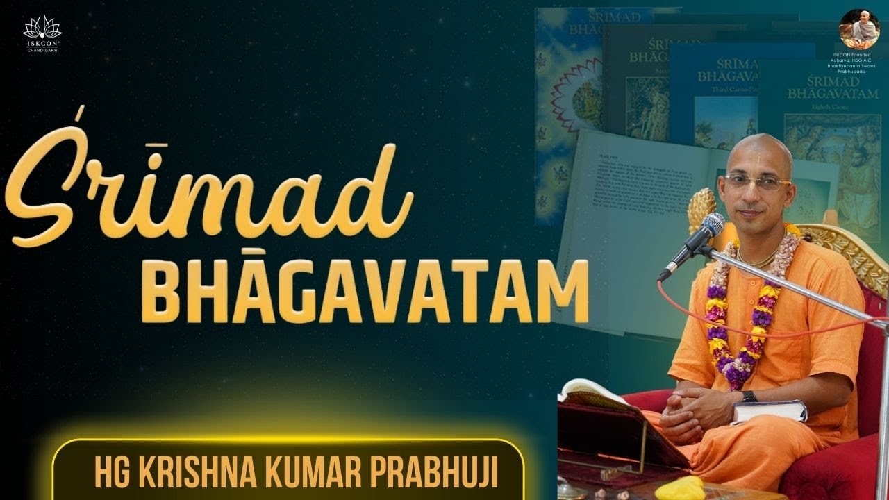 SB Class | HG Krishna Kumar Prabhuji | ISKCON Temple Chandigarh - YouTube