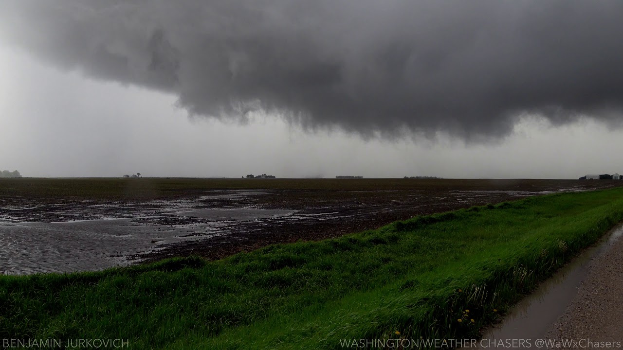 4K Cold Core Tornado Magic - May 29th 2019, Pocahontas, Iowa - YouTube