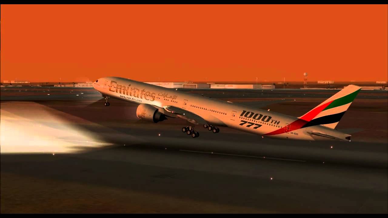 Emirates EK336 777-300ER A6-EGO Dubai (DXB) - Manila (MNL) - YouTube