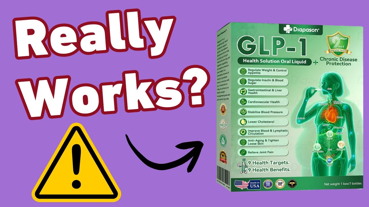 Diapason GLP 1 Oral Solution Reviews: Does It Work Or Scam? - YouTube