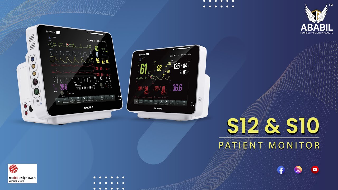 See the Biolight S12 & S10 in Action | Ultimate Patient Monitor Demo ...