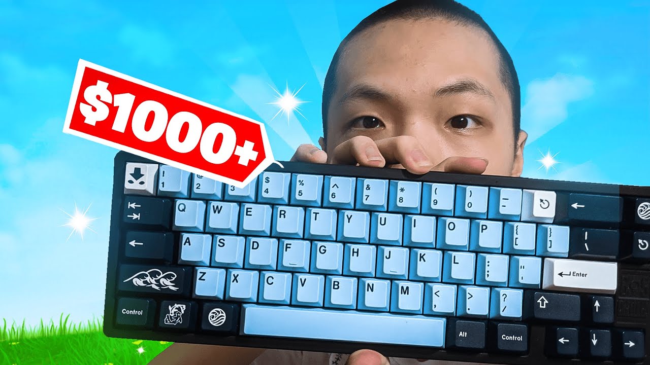 Using a CUSTOM KEYBOARD in Fortnite?! (Think 6.5 Cream Switches ...