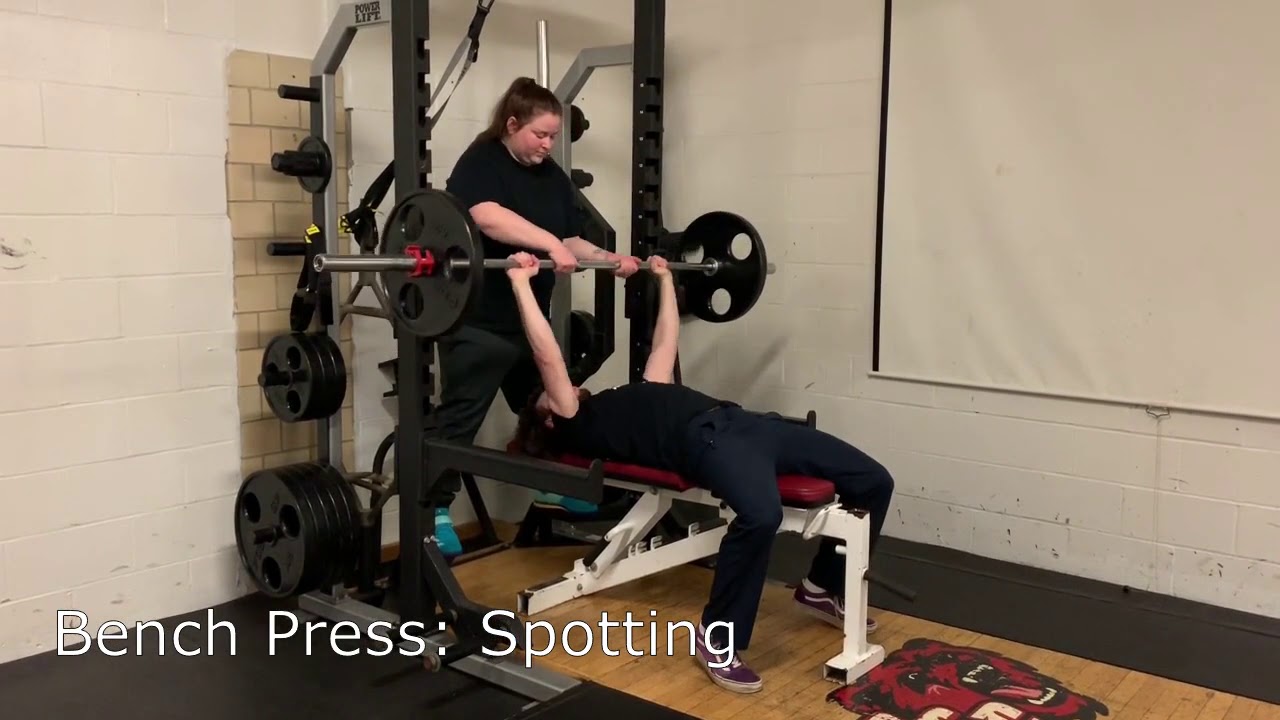 Bench Press: Spotting - YouTube