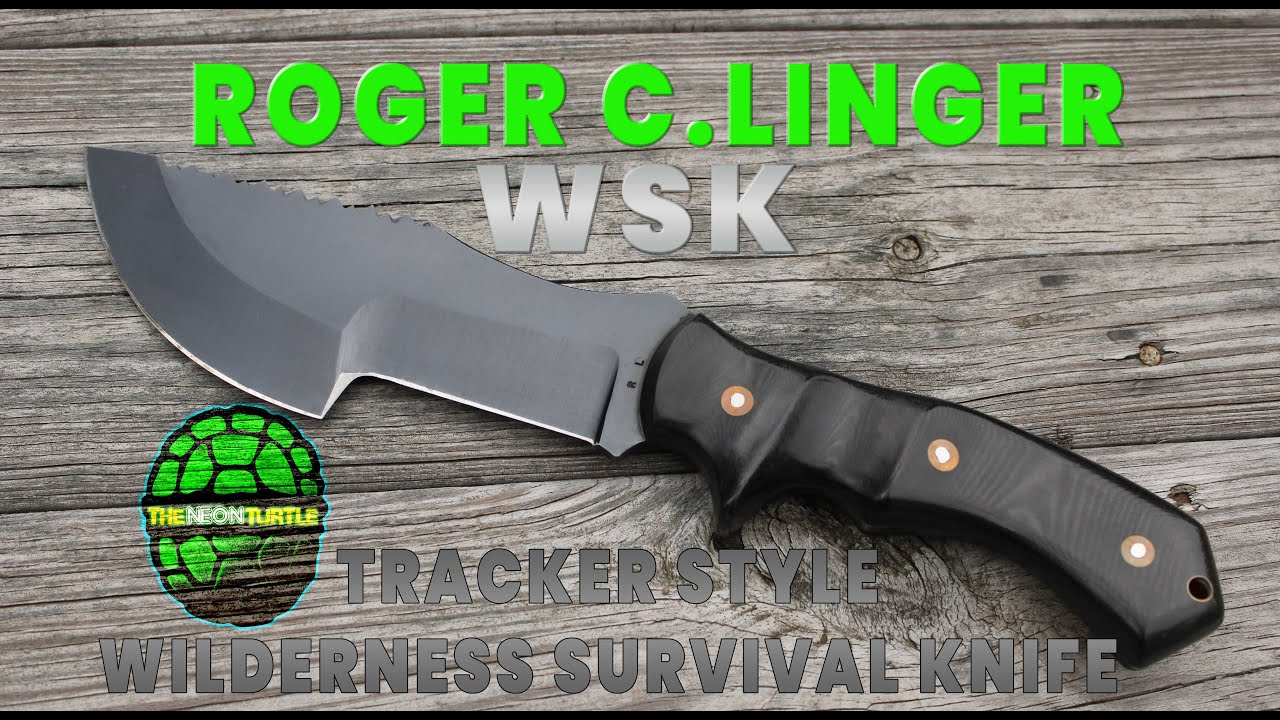 Tracker Knife Custom by RogerLinget - YouTube