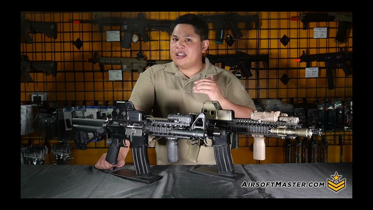 Airsoft Master's Mike G's Personal Build G&G Top Tech Mk18 Builds - YouTube