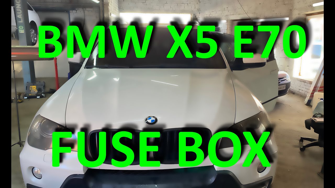 BMW X5 (E70) Fuse Box Location / Diagram / Description - YouTube