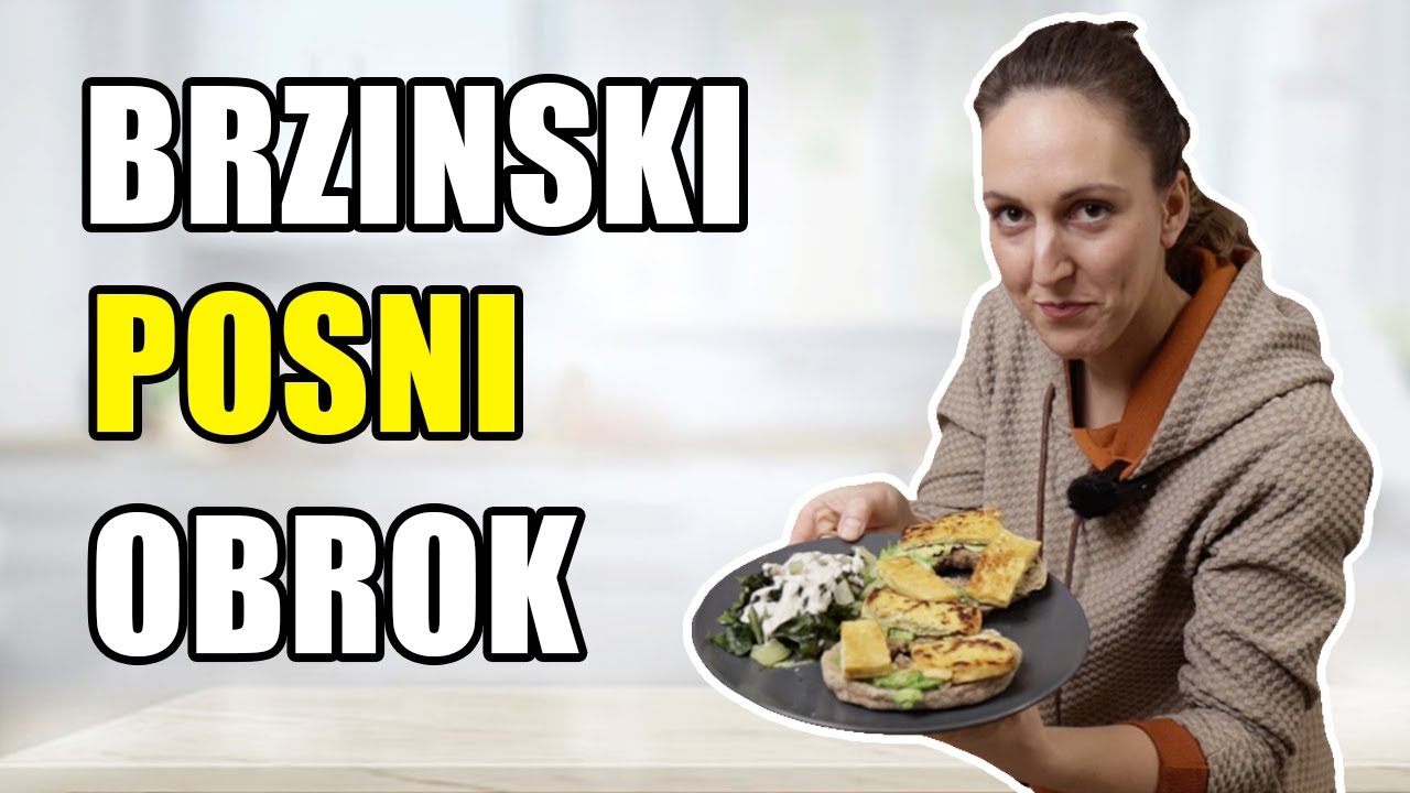 IDEJA ZA BRZI POSNI OBROK *proteinski - YouTube
