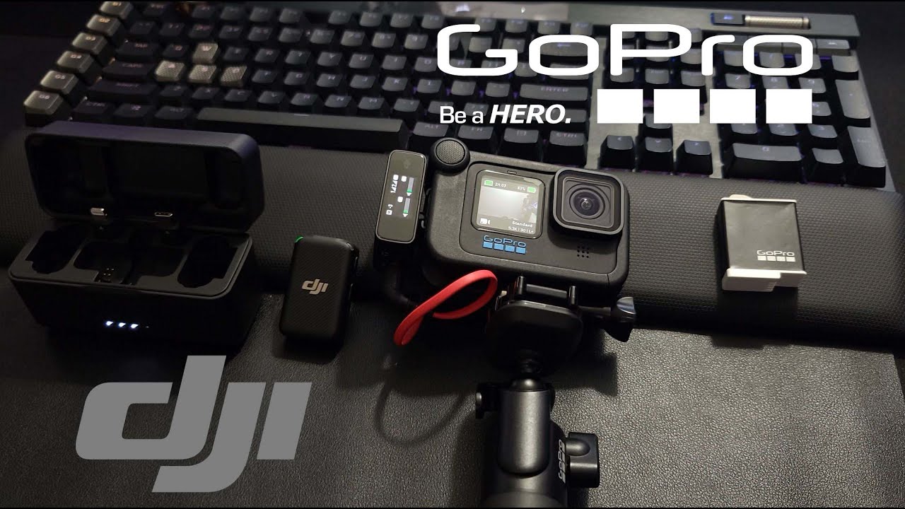 My settings for the Go Pro 11 And DJI Mic - YouTube