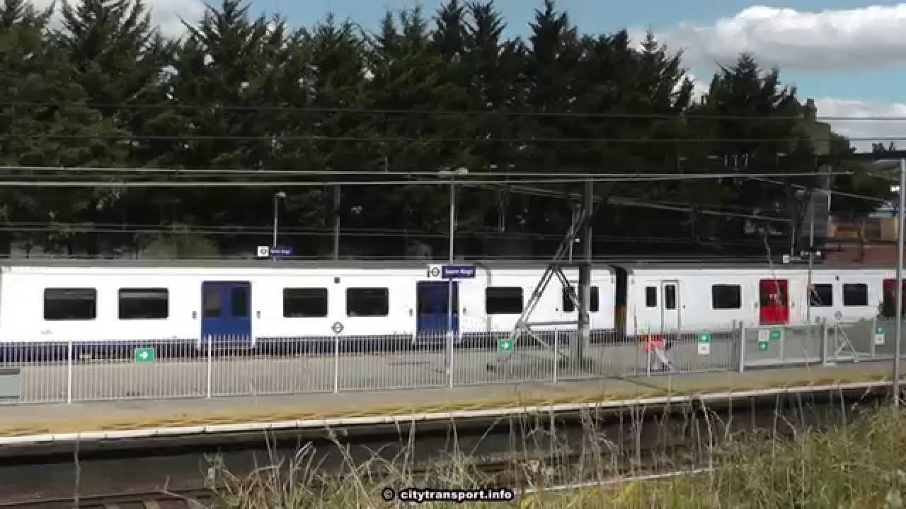 TFL Rail Class 315 Train Calls at Seven Kings Station - YouTube