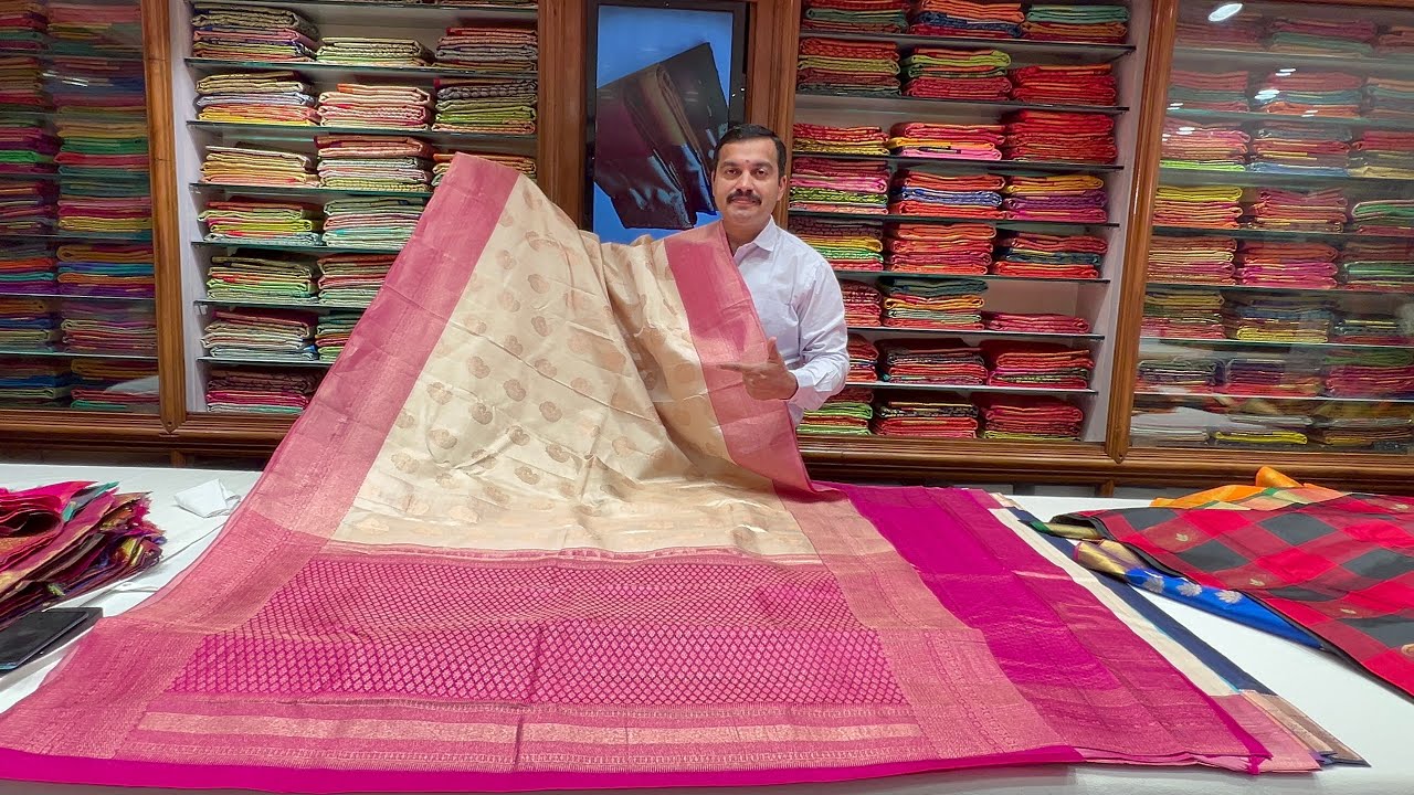 #wedding special Srinidhi Silks presents pure silk sarees with bumper ...