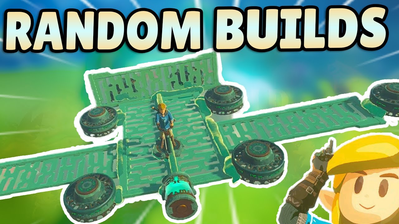Random build designs and More Zelda TOTK - YouTube