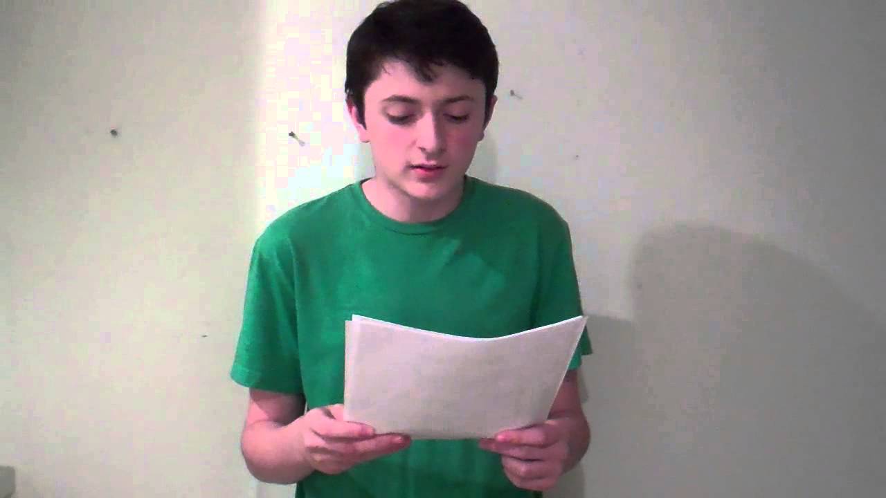 Nick Mowery Homer Audition 001 - YouTube