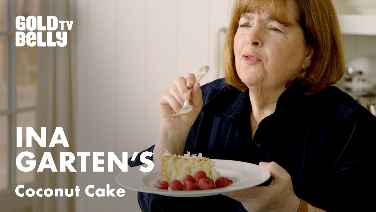 Watch Ina Garten Dish Up Her Signature Coconut Cake - YouTube