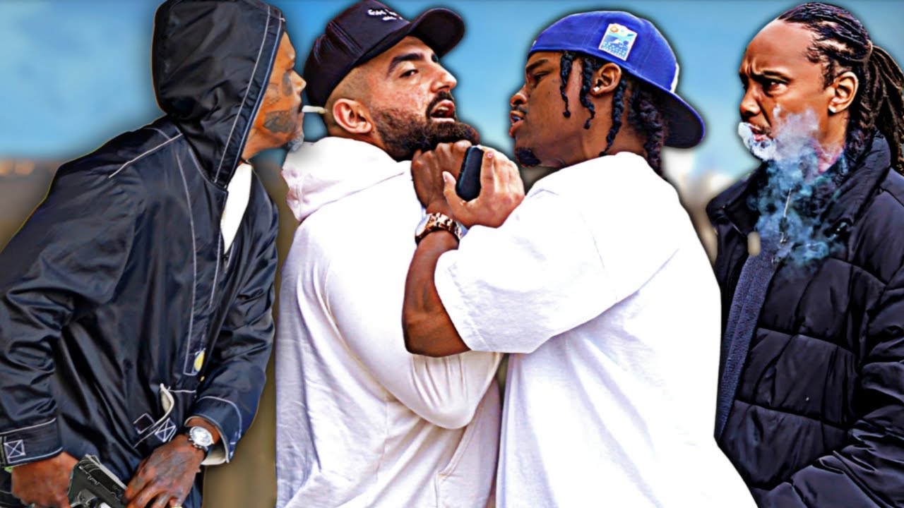 CRAZIEST Pranks In The Hood On GANGSTERS Gone Wrong - YouTube