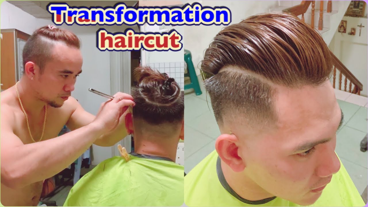 PAANO MAG GUPIT NG BUHOK FADE HAIRCUT TRANSFORMATION | BASIC HAIRCUT ...