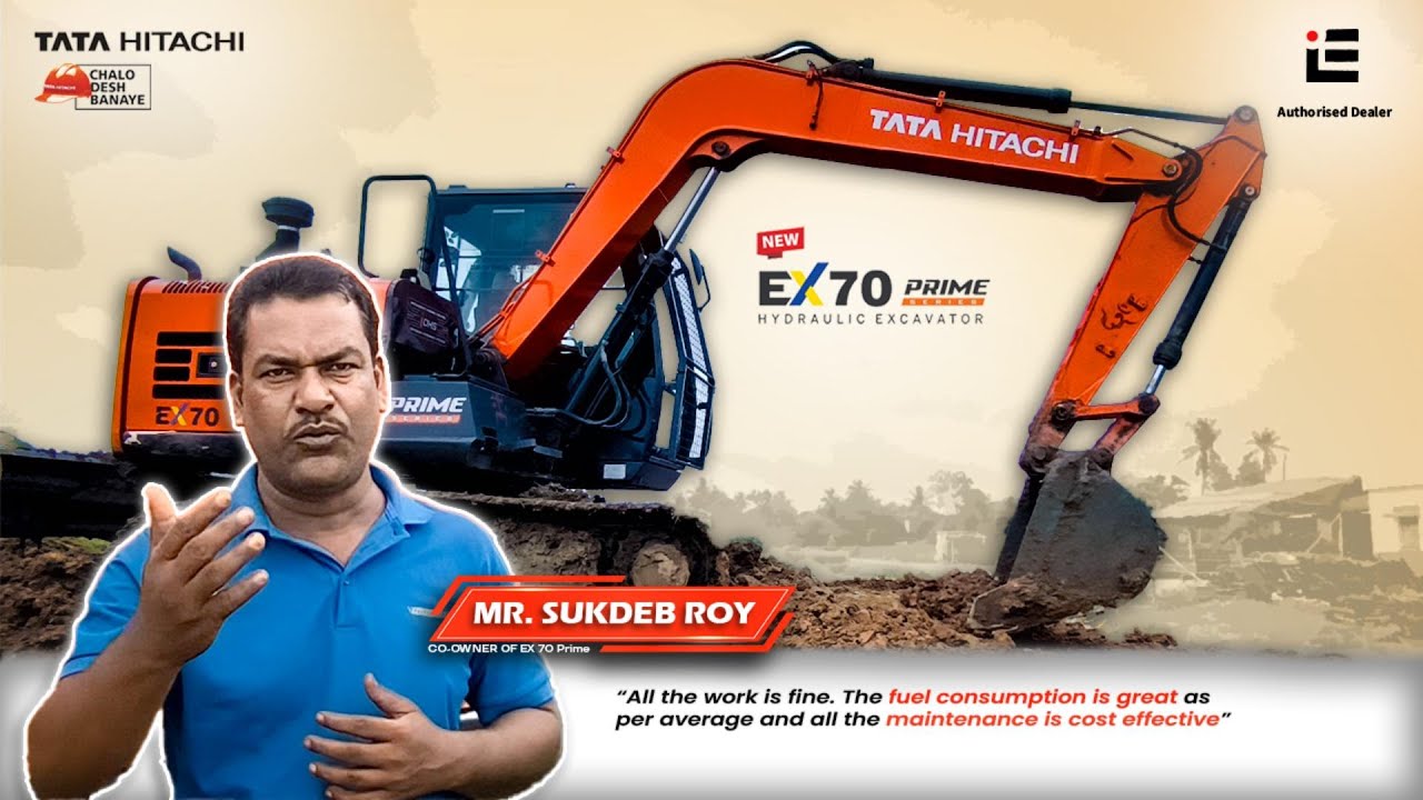 Customer Review of EX70 Prime | International Earthmovers | Tata ...