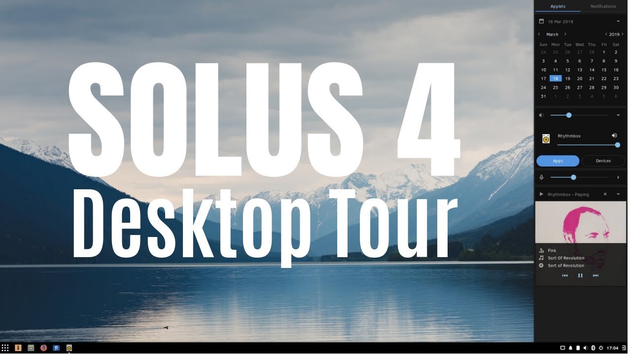 Solus 4.0 Fortitude Desktop Tour - YouTube