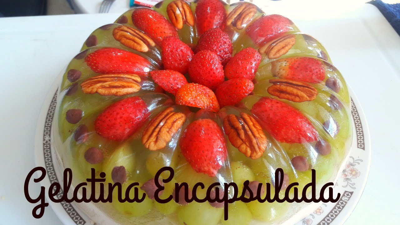 POSTRE 3 LECHES Y FRUTAS/ GELATINA ENCAPSULADA DE 3 LECHES - YouTube