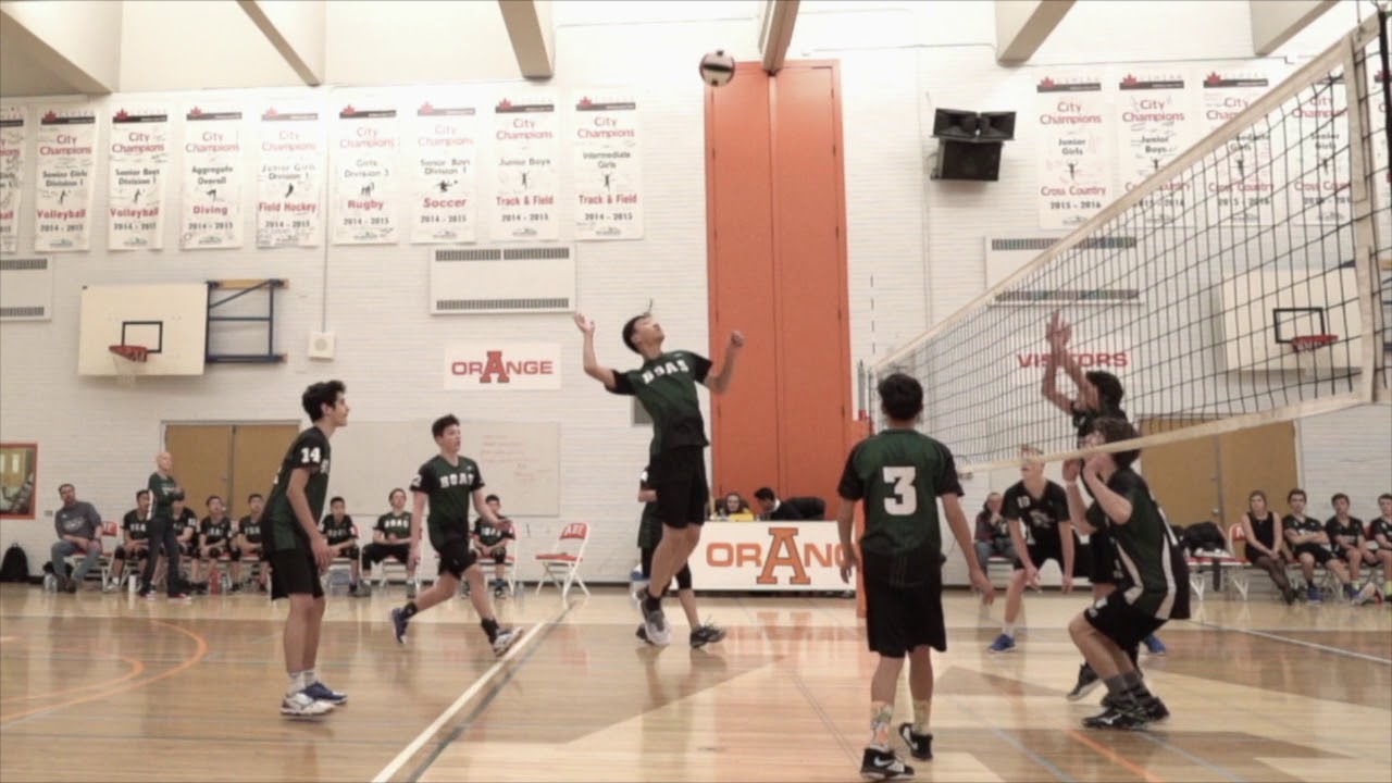 Tom Baines 2018 Senior Boys Volleyball Div Champ Highlights - YouTube