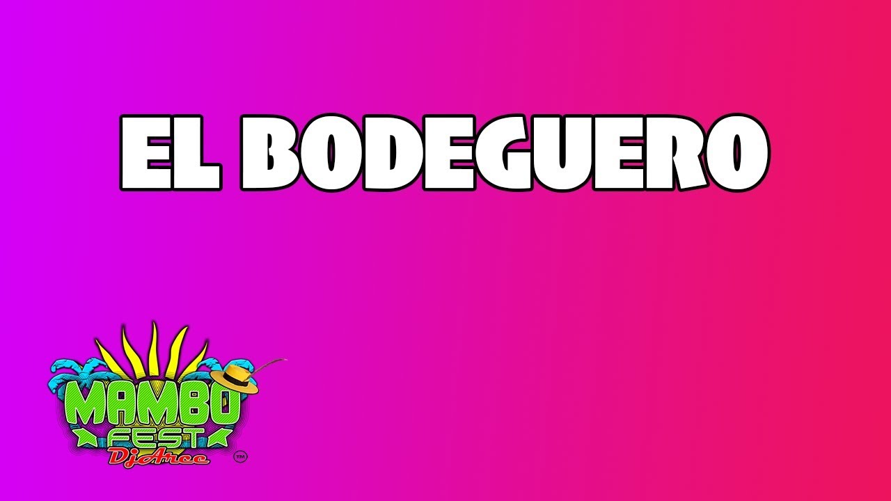 El bodeguero HQ - Ramon Marquez - YouTube