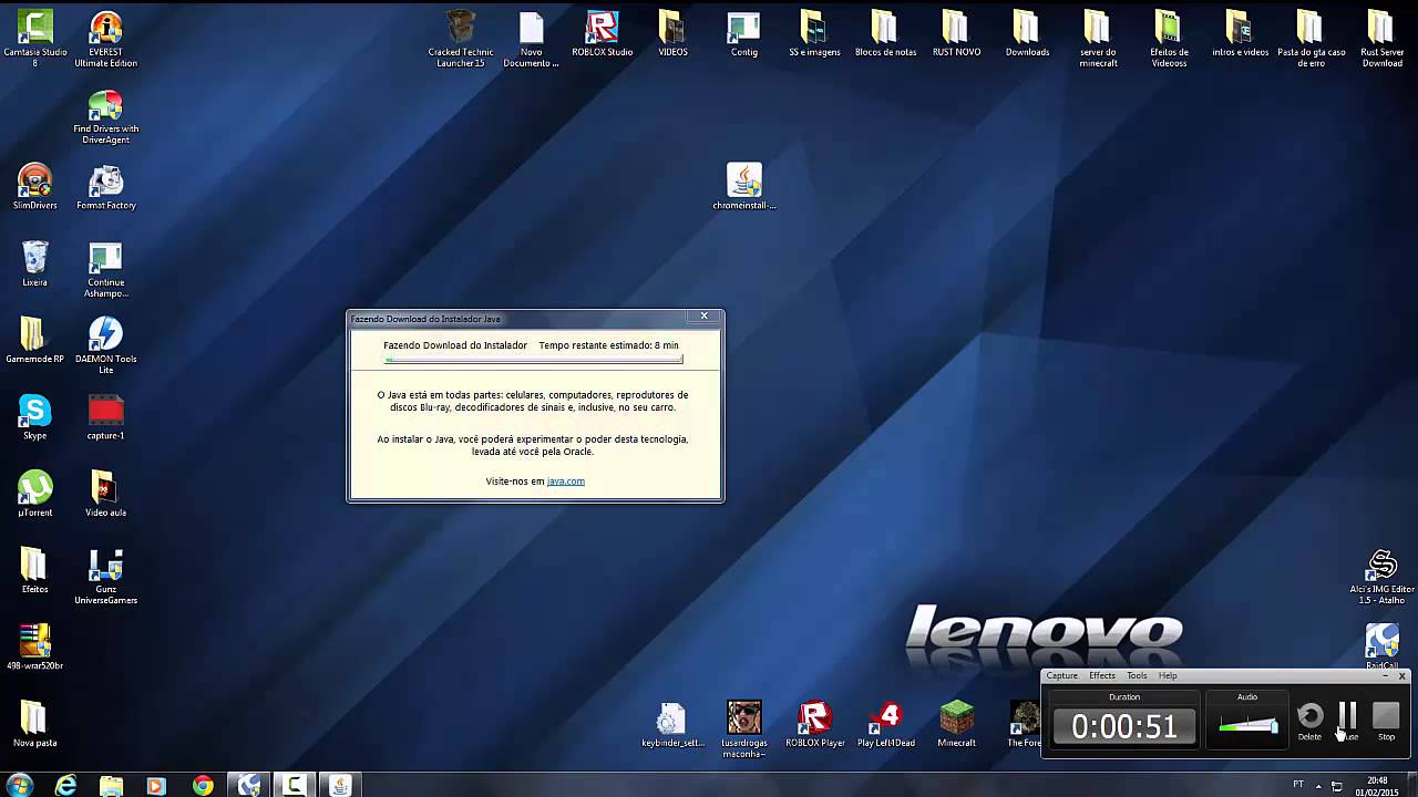 Como Baixar e instalar o Java 64Bits 2015 - YouTube