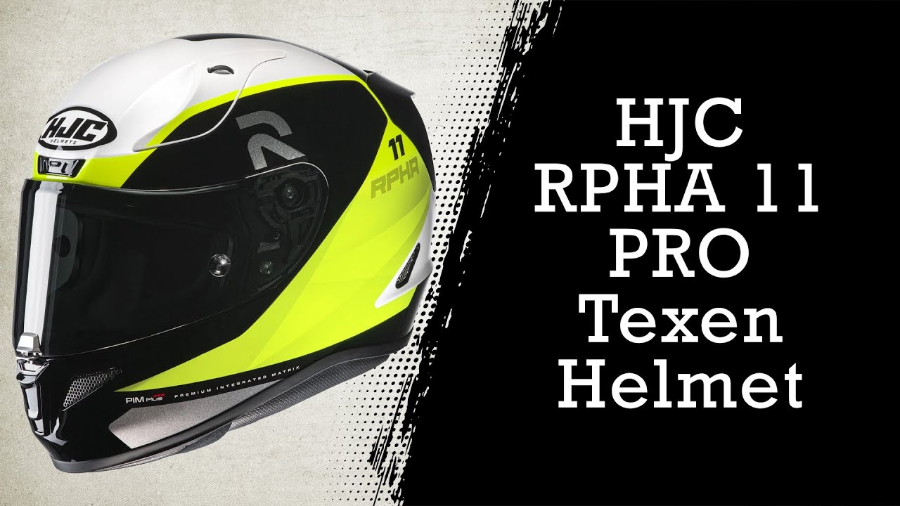 HJC RPHA 11 PRO Texen Helmet - YouTube