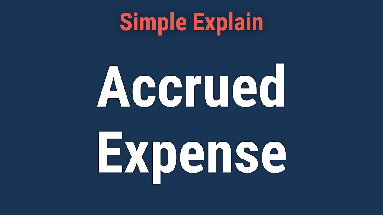 What Is an Accrued Expense? - YouTube