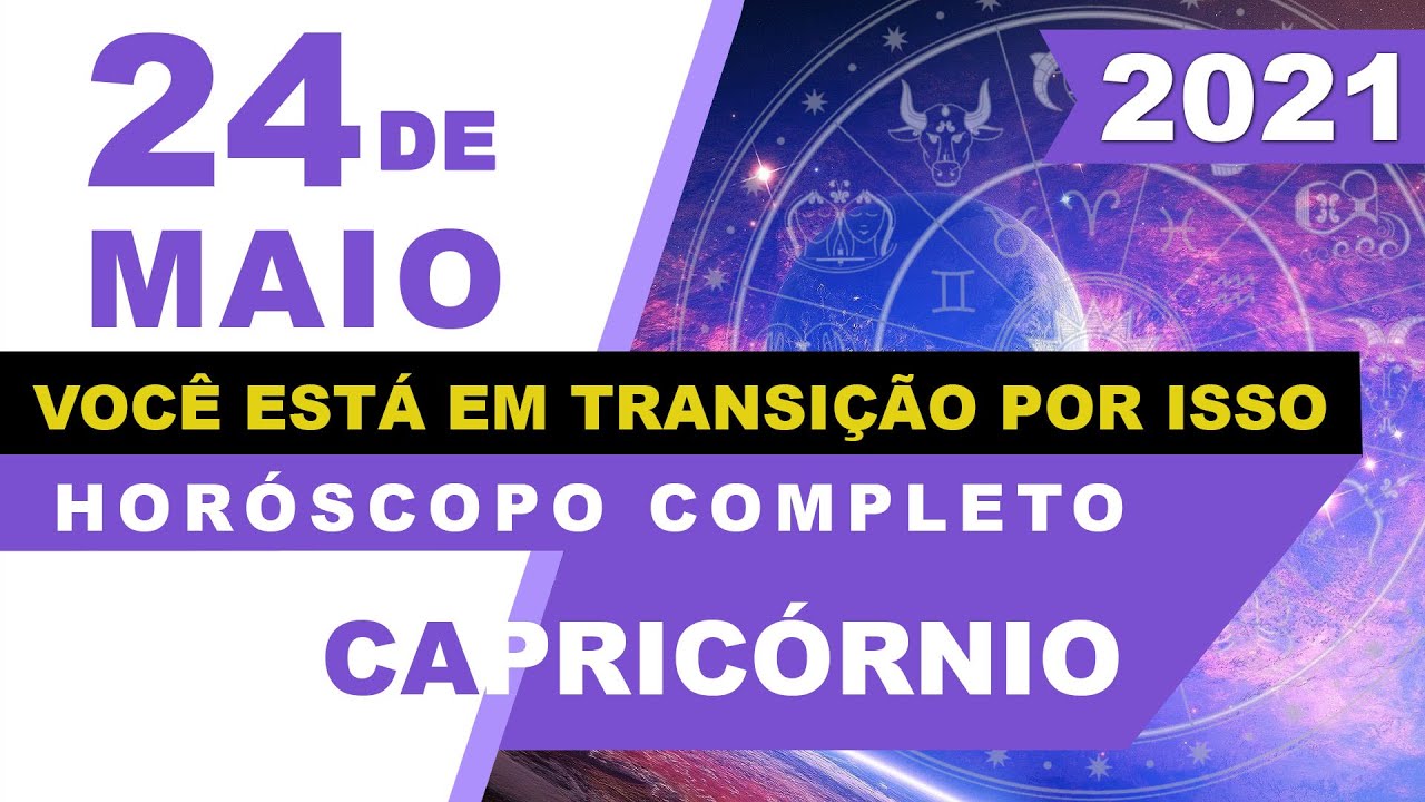 horoscopo do dia de hoje - signo de capricórnio - YouTube