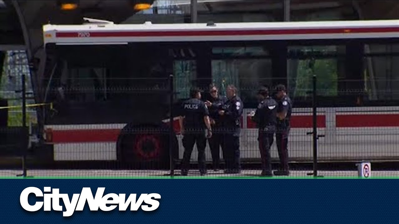 Woman set on fire outside Kipling Station - YouTube