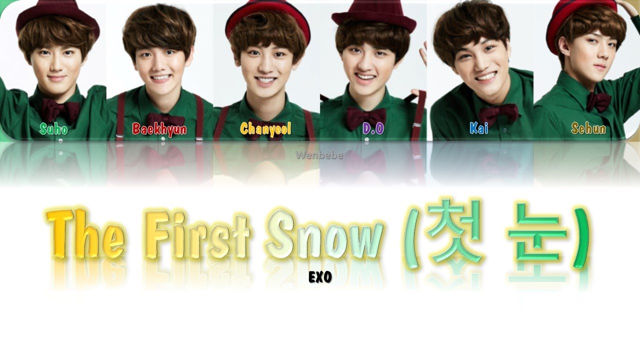 The First Snow (첫 눈) - EXO - Color Coded Lyrics - YouTube