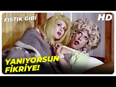 Fıstık Gibi - Gülten, Fikriye'nin Koynuna Giriyor! | Feri Cansel, Sadri Alışık Eski Türk Filmi