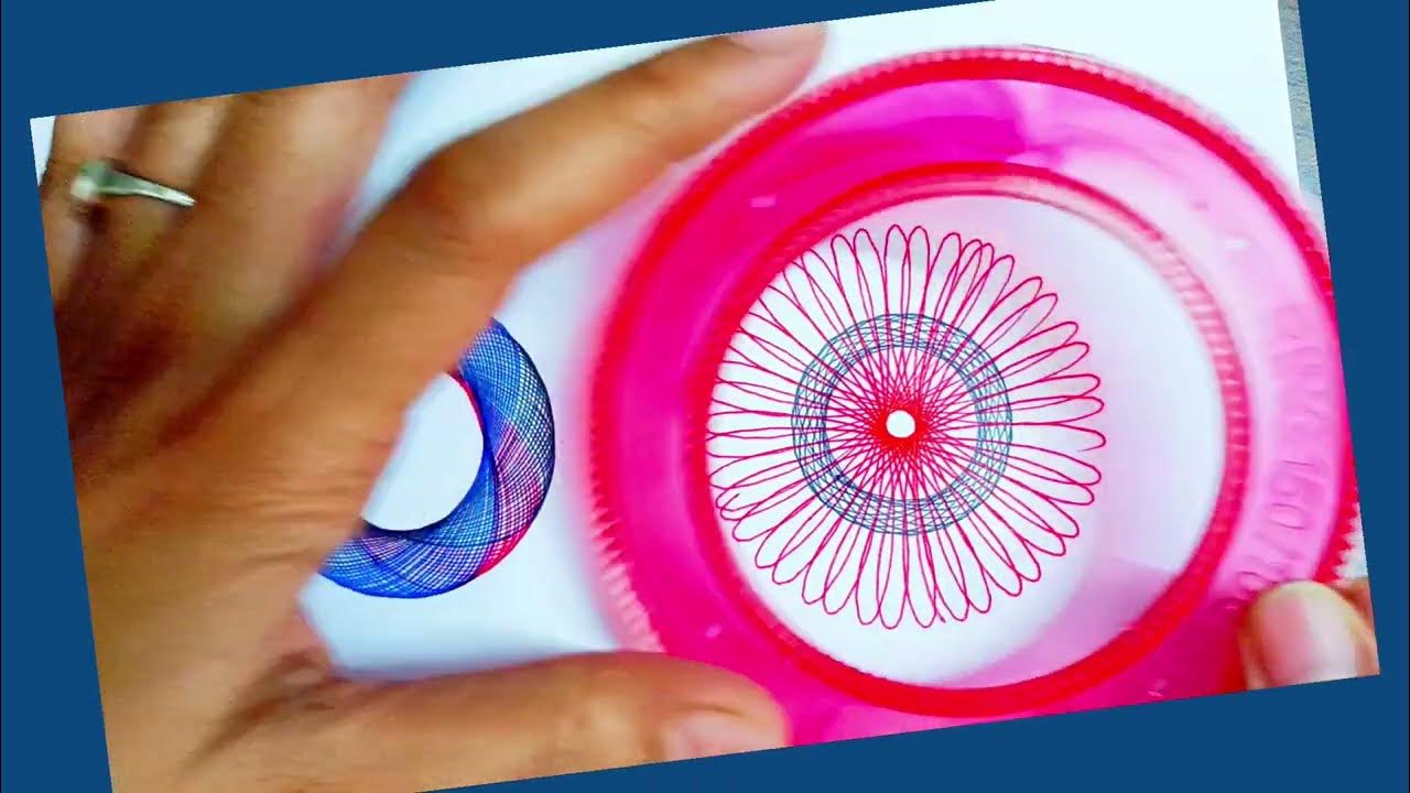 Spirograph How To Make Pattern Through Spirograph Spirograph Patterns 