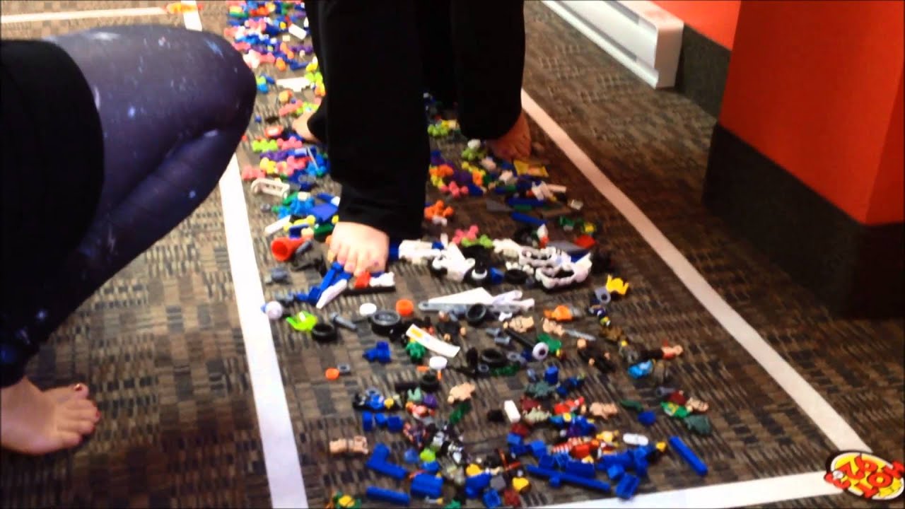 Best Friends... Forever? Challenge #1 - Lego Walk of Hell - YouTube