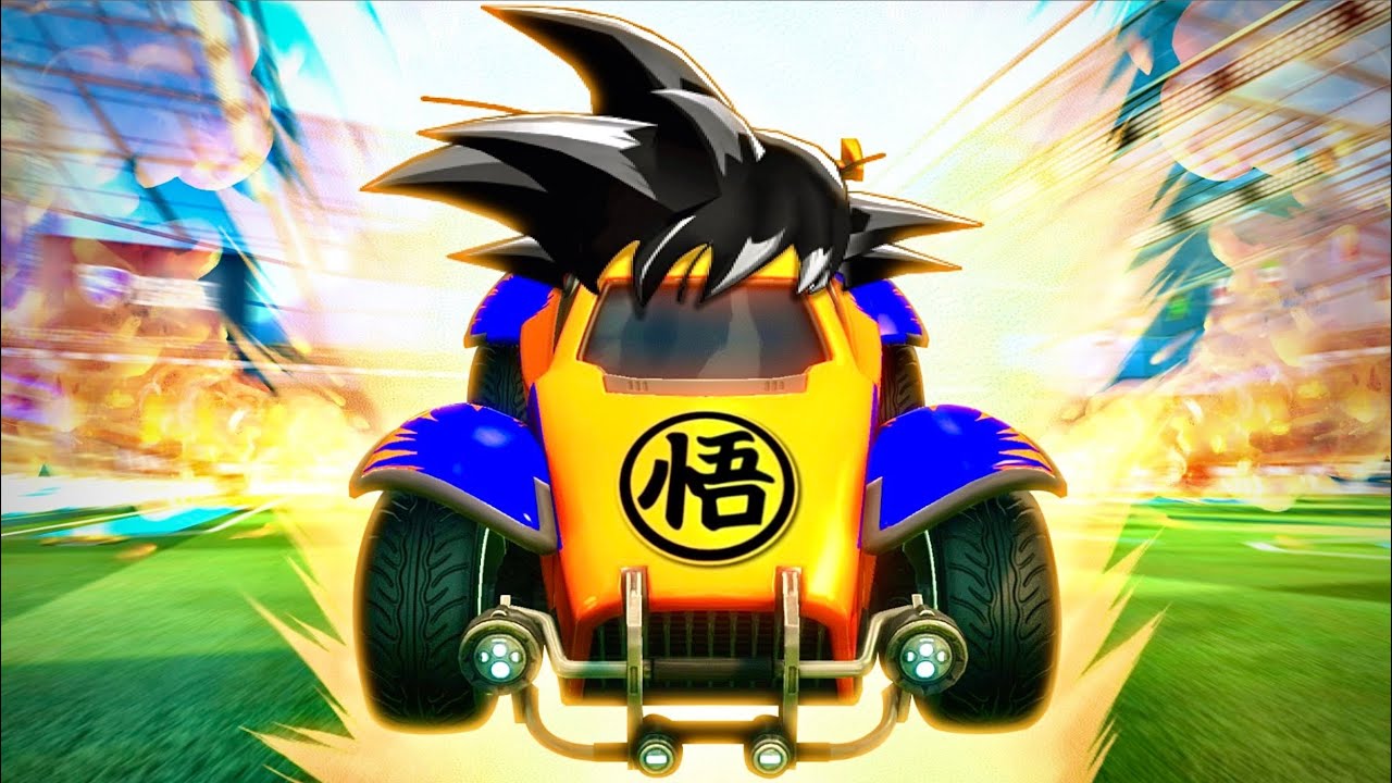 Rocket League Goku - YouTube