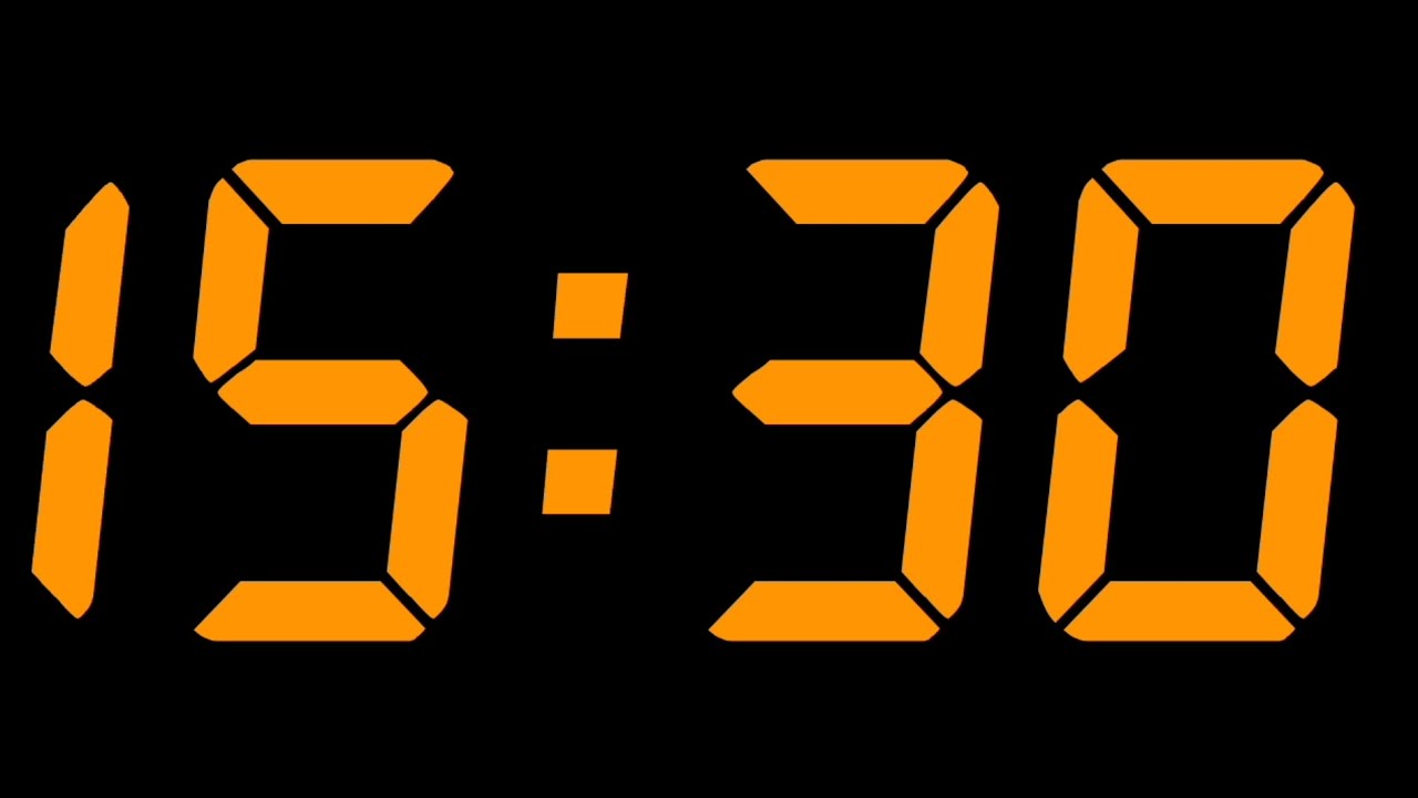 15 MINUTE and 30 SECONDS TIMER-YouTube - YouTube