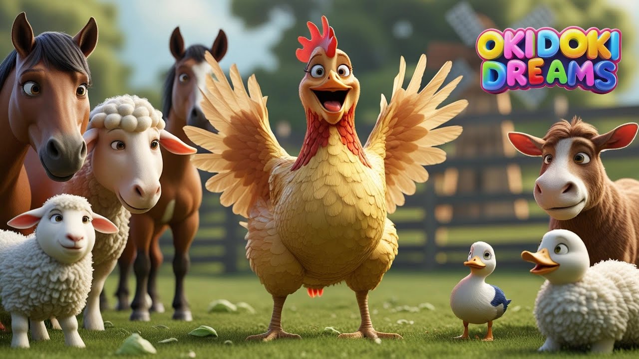 🥚 La Gallina Josefina | Aprende Jugando con los Animales de la Granja ...