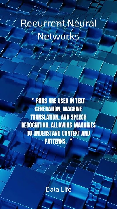 Recurrent Neural Networks - YouTube