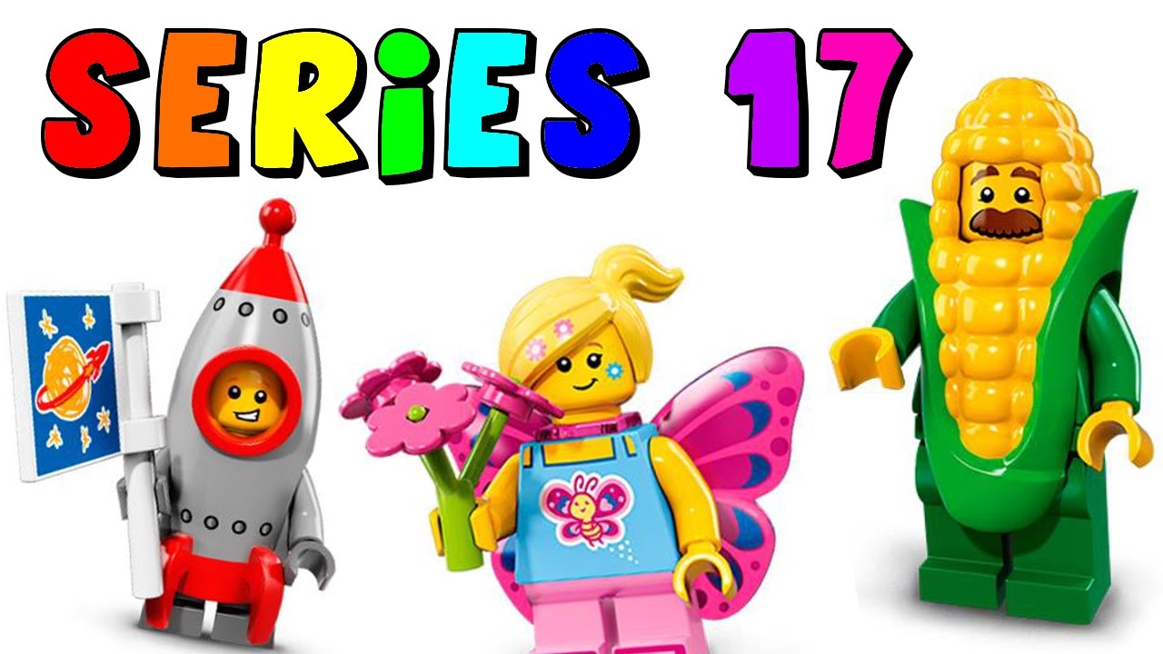 NEW Series 17 LEGO Minifigure Series 71018 Pictures - BrickQueen - YouTube