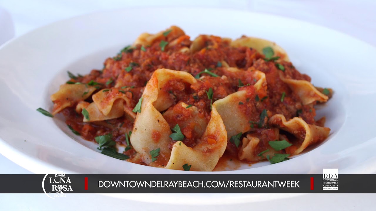 Dine Out Downtown Delray Restaurant Week 2018: Caffe Luna Rosa ...
