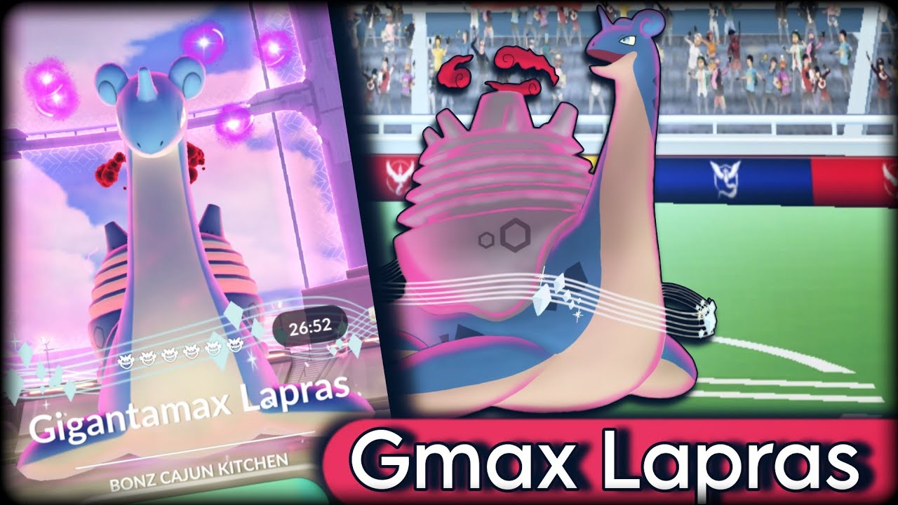 Lapras GMAX RAID | shiny hunt | Rajlife - YouTube