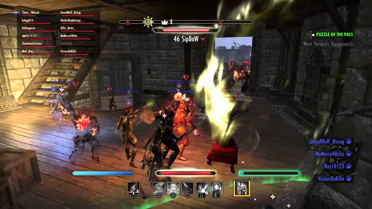 Soldiers In shadows Beast mode in eso - YouTube