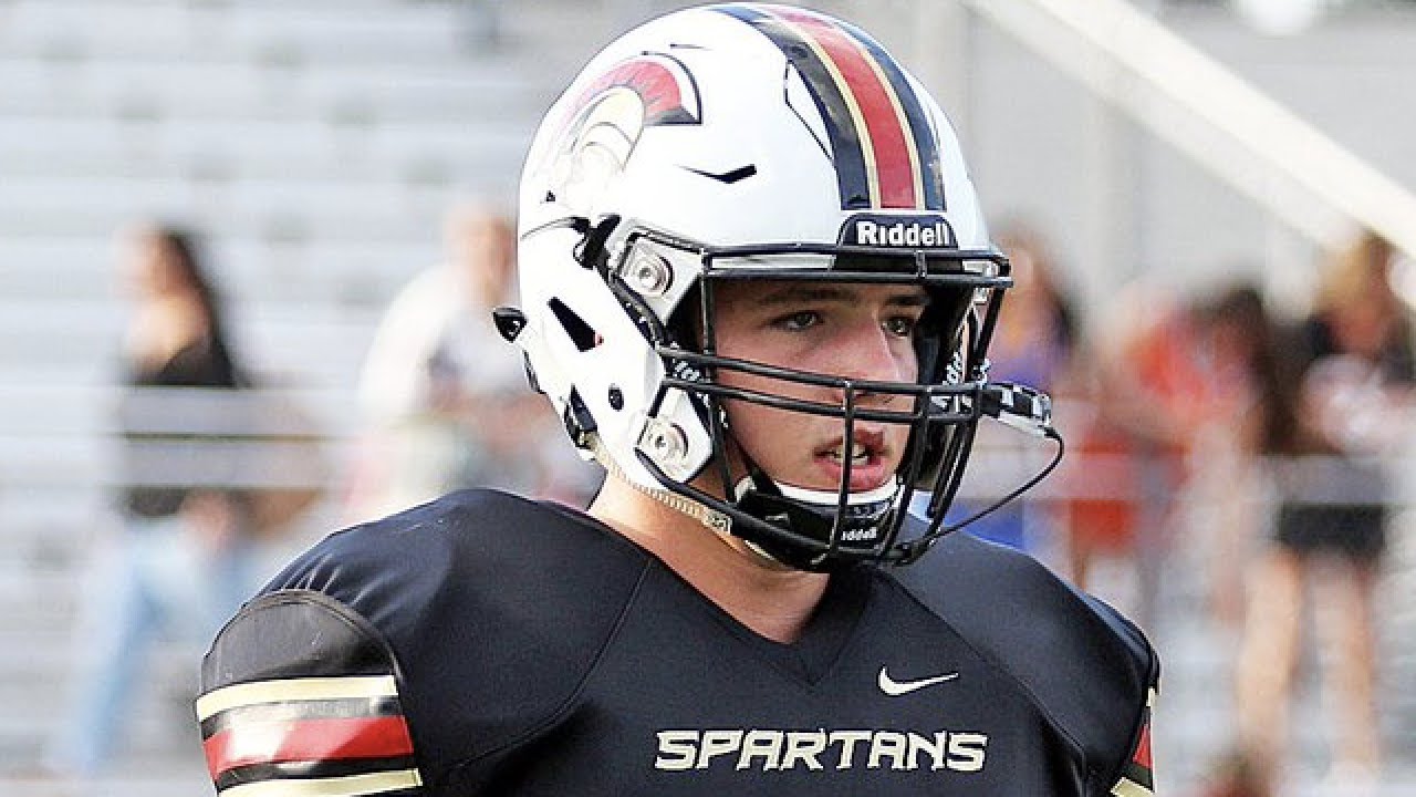 Addison Nichols | Offensive Tackle | Class 2022 - YouTube