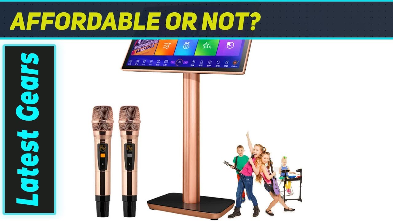 Best 4K Touch Screen Karaoke Machine for Home Parties! - YouTube